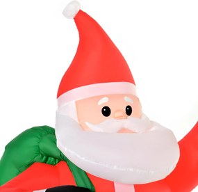 Nafukovací vánoční dekorace Santa Claus 2,4 m