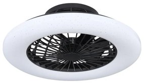 Globo 03628B - LED Stmívatelné stropní svítidlo s ventilátorem LED/30W/230V + DO