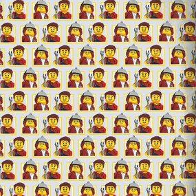 Bavlněné ložní povlečení LEGO CITY Adventures - 100% bavlna - 70 x 90 cm + 140 x 200 cm