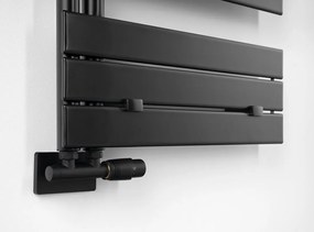 Aqualine Mythos otopné těleso rovné boční připojení 500 x 1730 mm černá mat LLM517B
