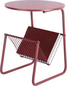 Kovový kulatý odkládací stolek ø 40 cm Riqueza Revista – Leitmotiv