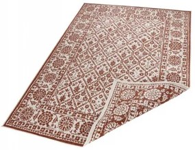 Bougari - Hanse Home koberce Kusový koberec Twin-Wendeteppiche 103114 terra creme Béžová, Hnědá - 80x350 cm