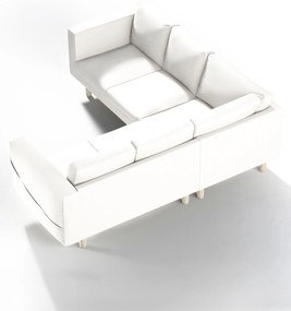 Potah na pohovku IKEA Norsborg rohová 4-místná barva bílá