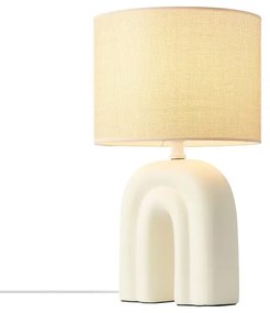 Nordlux - Stolní lampa HAZE 1xE27/40W/230V béžová