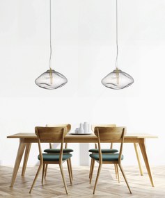 Designový luset Ines 35 zlatá