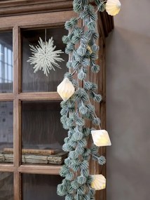 Vánoční zasněžená cedrová girlanda Cedar Garland - 190 cm