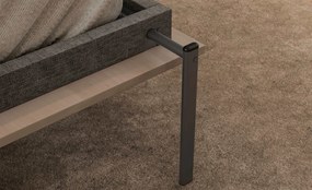PESSOTTO kování pro sklopnou postel dvoulůžko Dynamic + sedačka Sofa 200x160cm vertikální Šířka područek: 17 cm