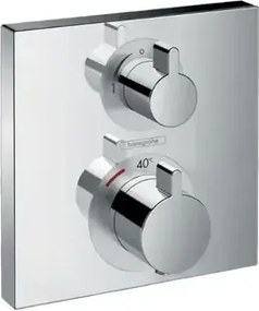 Hansgrohe Ecostat Square - Termostatická baterie pod omítku s uzavírac