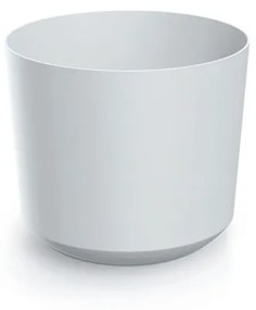 PROSPERPLAST Květináč - TUBO Průměr: 33,8 cm, Barva: bílá