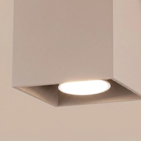 Sollux Lighting Stropní svítidlo QUAD 1 taupe