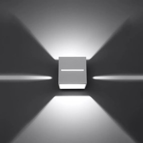 Sollux Lighting Nástěnné svítidlo LOBO bílé