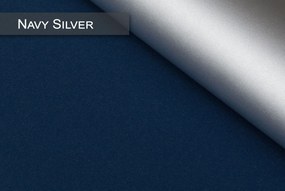 Termoizolační roleta neinvazivní Navy Silver 49x150 cm