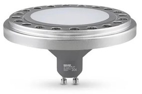 Brilum | LED Žárovka AR111 GU10/12W/230V 4000K stříbrná 120° | B3525