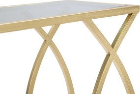 Odkládací stolek v stylu glamour, výška 60 cm