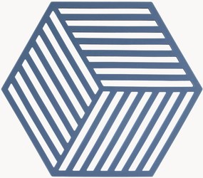 Sada silikonových podtácků Hexagon, 6 dílů