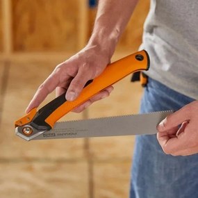 Skládací pila pro řez v tahu Fiskars PowerTooth™, 250 mm, 13 zubů / palec (1062933)