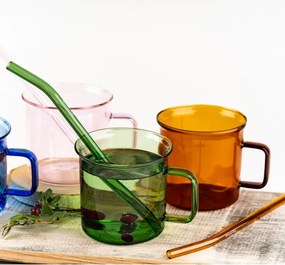 Hrnek Glass 0,35l, zelený