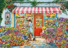 TREFL Puzzle Květinářství / 1000 dílků / 68,3 x 48 cm