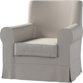 Potah na křeslo IKEA Ektorp Jennylund barva šedá látka pletený vzor