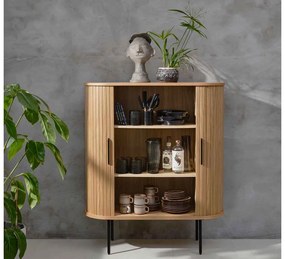 Designová skříňka Vasiliy 118 cm přírodní dub