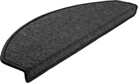 Schodové rohože 20 ks 65 x 24 x 4 cm antracitové, půlkulaté, velké 3365789