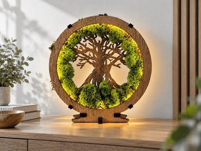 Li-Go "Mech a strom" lampa 20x22 cm provedení povrchu: ořech