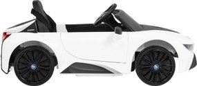 Ramiz Elektrické autíčko BMW i8 Lift bílé + dálkové ovládání