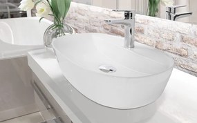 Invena Halia, umyvadlo na desku 500x380x120 mm, bílá lesklá, INV-CE-18-001-C