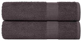 Ručníky do sprchy FROGN 2 ks antracitové 70x140 cm 360 g/m² 136685