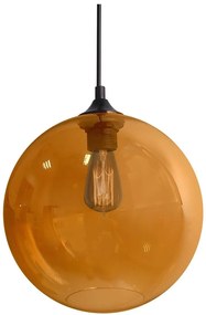 Závěsná lampa EDISON Z Candellux Oranžová