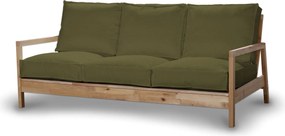 Potah na pohovku IKEA  Lillberg 3-místná nerozkládací barva zelená látka pletený vzor