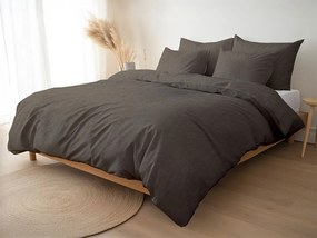 Tom Linen Lněné povlečení Dark Grey Velikost: 140x220, 70x50