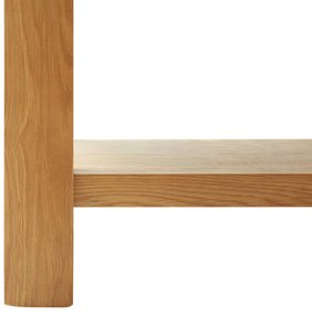 Konferenční stolek 90 x 45 x 40 cm masivní dubové dřevo - Default Title