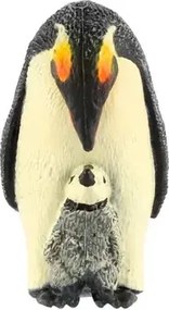 ZOOTED Figurka Tučňák císařský s mládětem / Plast / 6 cm / od 3 let