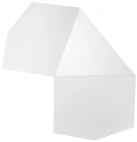 Nástěnné svítidlo Tre, 1x bílé kovové stínítko