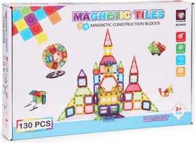 Magnetická stavebnice MULTI 130 ks vícebarevná