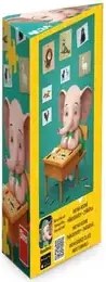 Dino Puzzle triangl Sloník Mio / 24 dílků / od 4 let