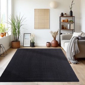 Ayyildiz, Běhoun Sky 5400 Black, 80x250, černá, obývací pokoj