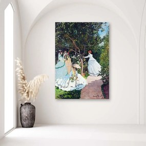 Obraz na plátně REPRODUKCE Ženy v zahradě.Monet - 70x100 cm