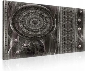 Obraz 100x75 Mandala ornament monochromatický vzor abstrakce mystika