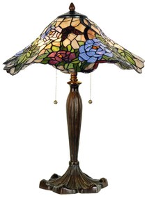 Stolní lampa Tiffany - Ø 46*60 cm 2x E27