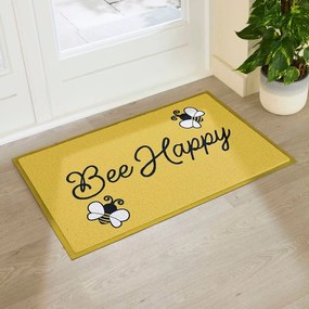 Rohožka z PVC 60x90 cm Bee Happy – Artsy Doormats