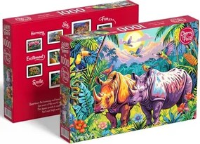 CHERRY PAZZI Puzzle Společné chvíle pohody / 1000 dílků / 70 × 50 cm