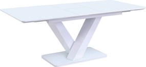 XXXLutz JÍDELNÍ STŮL, bílá, 160-200/90/77 cm MID.YOU - Jídelní stoly - 001769019001