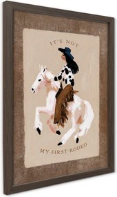 Tištěný obraz s rámem 30x40 cm Rodeo – Styler