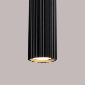 Závěsné svítidlo SOLLUX KARBON 1 černá GU10 1x10W bez žárovky SL.1573