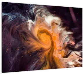 Abstraktní obraz - vesmír (70x50 cm)