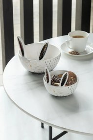 Keramická miska s oušky králíček Rabbito - Ø12*11 cm
