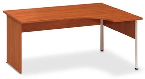 Ergonomický stůl ProOffice A 180 x 120 cm, pravý, třešeň