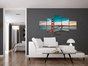 Obraz- Golden Gate, San Francisco (125x70 cm)